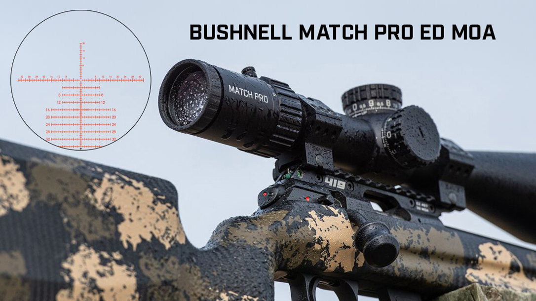 Bushnell Match Pro ED 5-30x56 FFP Riflescope Adds MOA Variant