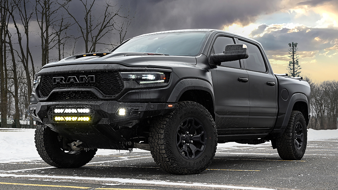 Ballistified Badass: The DRK WNTR TRX Ram Truck Build