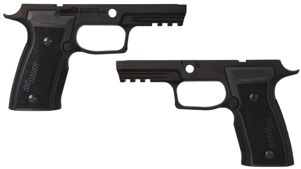 SIG Sauer Adds New Aluminum Option to its P320 Grip Modules
