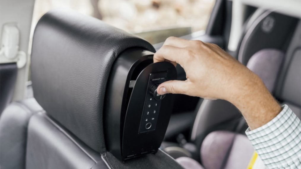 The Headrest Safe Now in a Removeable Slide Out Version