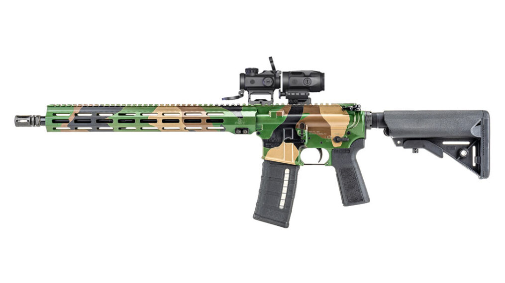 The IWI Zion-15: Kinsey’s Inc. Collaboration in Woodland Camo