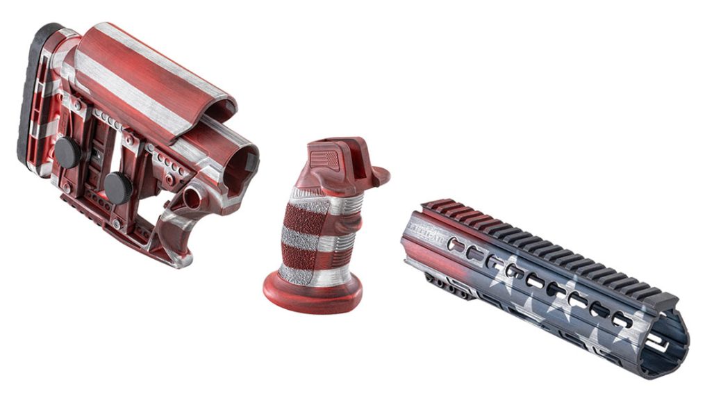 Luth-AR Stars and Stripes Carbine Furniture Kit Limited Release