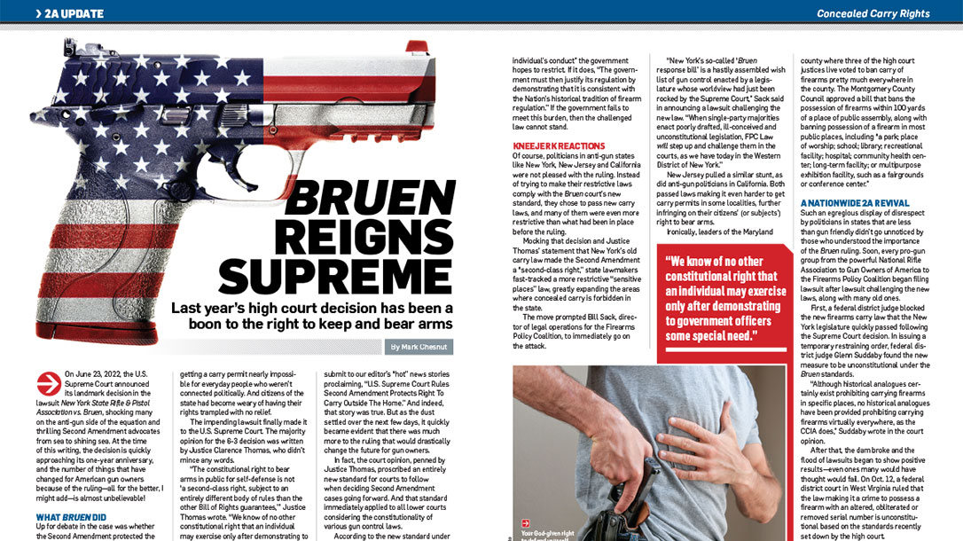 Combat Handguns Nov/Dec 2023: EDC Concealed Carry