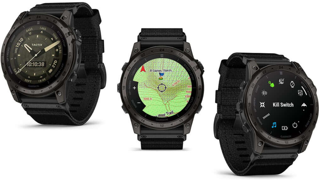 The Garmin Tactix 7 AMOLED Edition with Adaptive Touchscreen