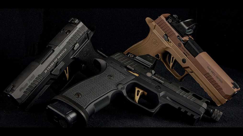Sig P320 FCU and Custom Shop Overcome Restrictive State Laws