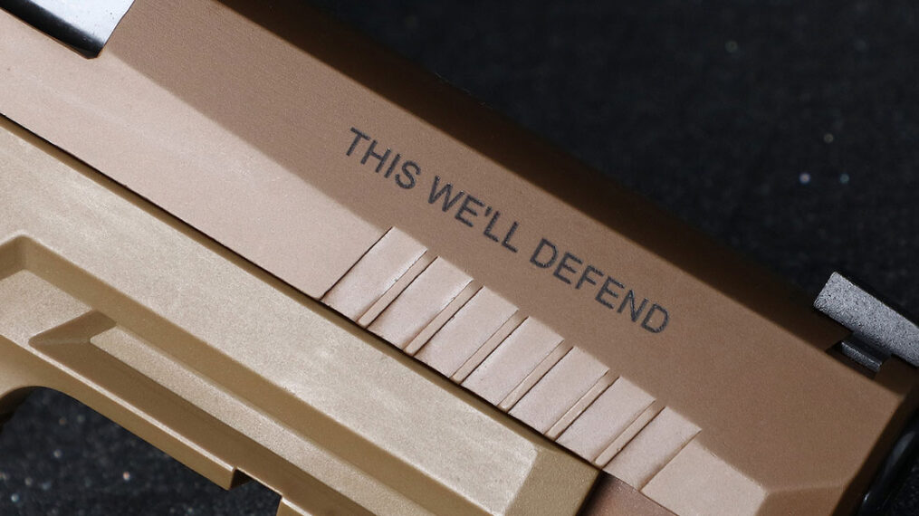 Sig P320 FCU and Custom Shop Overcome Restrictive State Laws