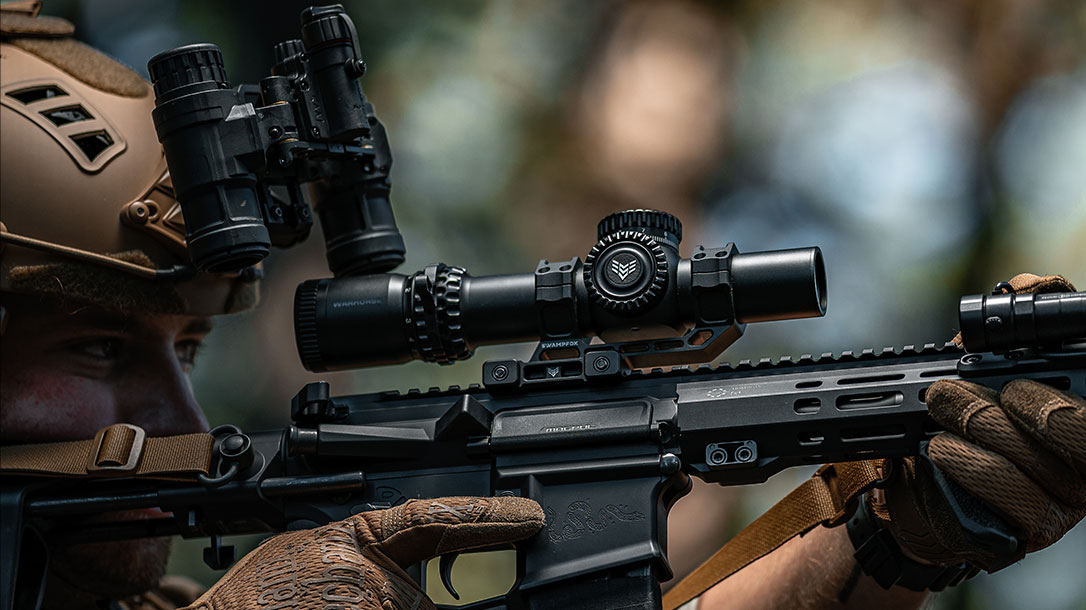 The Swampfox Warhorse 1-6x FFP LPVO Riflescope