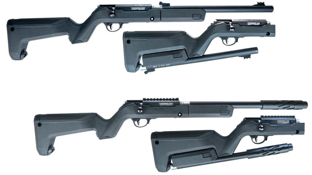 TacSol Owyhee Magnum .22 WMR Takedown Rifle in Magpul Stock