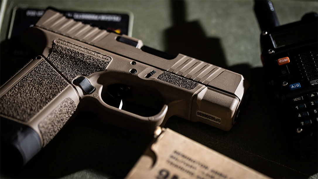 The GForce Arms GF9 Rapture is “Heavy in Glock Compatibility”