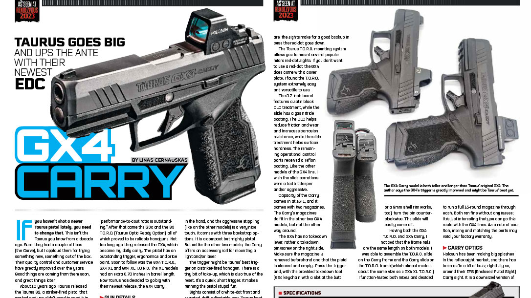 Personal Defense World Dec/Jan 2024 Buyer’s Guide