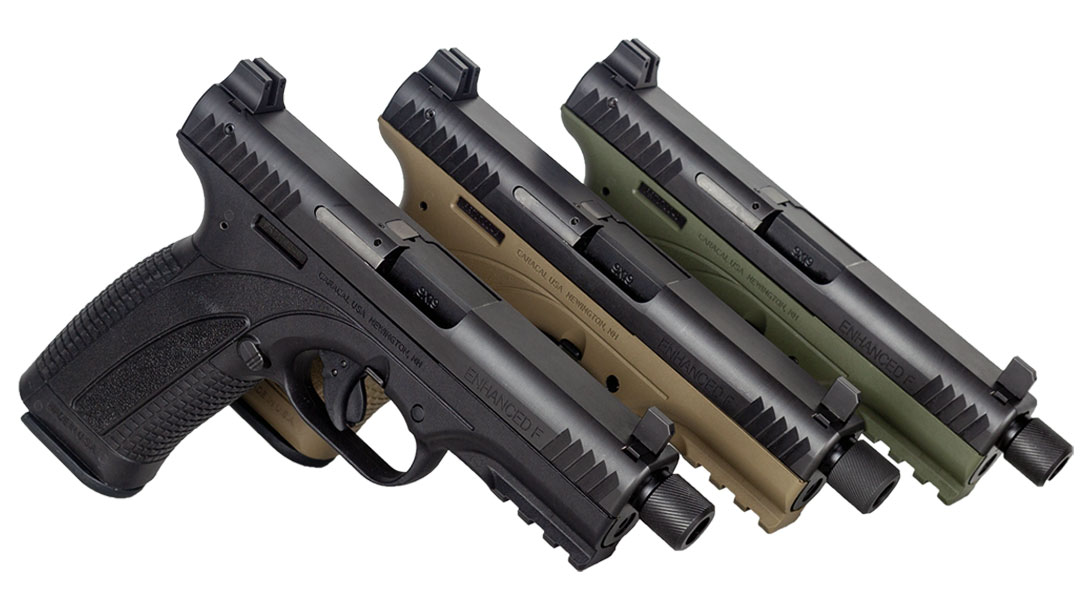 Caracal USA Enhanced F Pistol: Designed with a Combative Edge