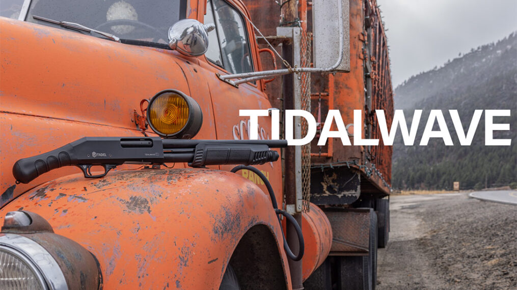 The CITADEL TIDALWAVE Shorty Pump-Action Shotgun