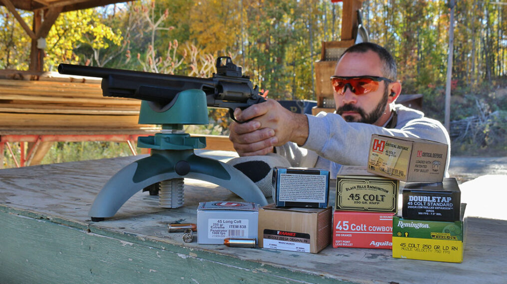 Testing Different .45 Colt Ammo With Taurus' Revolver - Judge