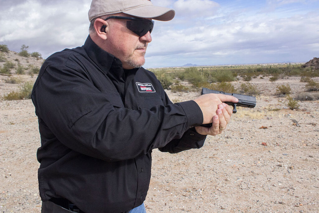Pistol Shooting Basics - Grip, Stance, Sights & Trigger