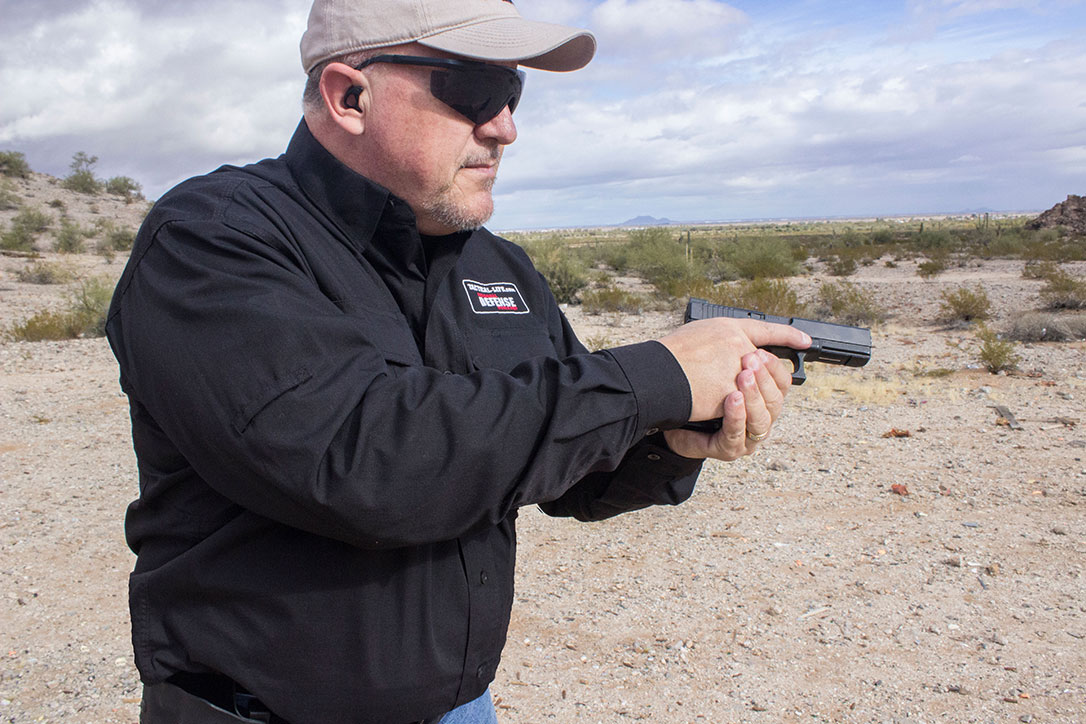 Pistol Shooting Basics - Grip, Stance, Sights & Trigger