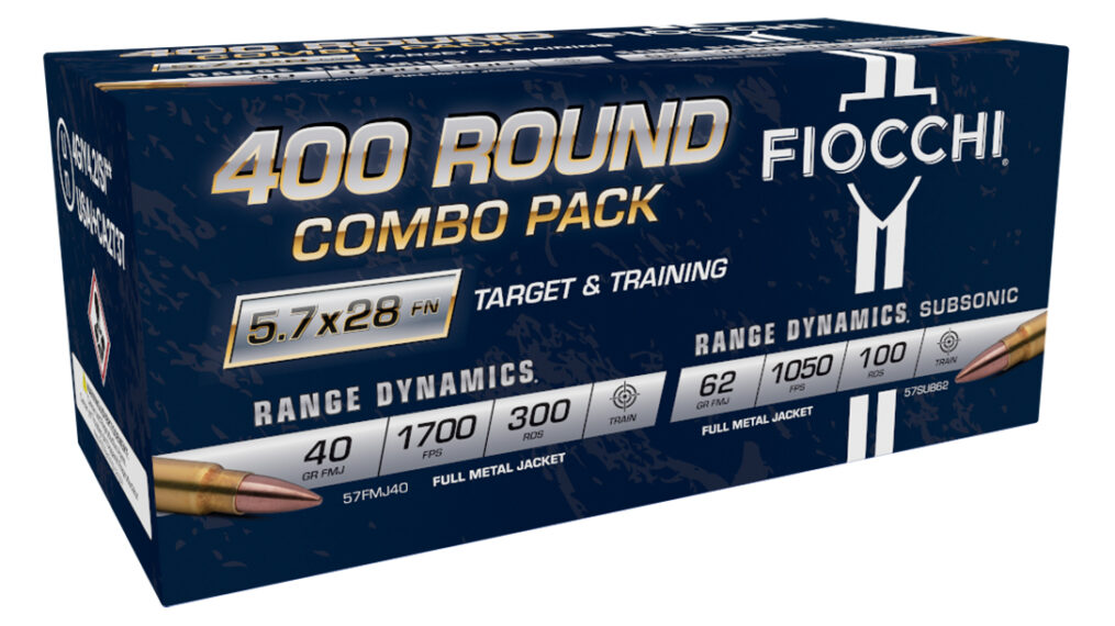 Fiocchi's New 5.7x28 Training & Defense Ammo Combo Pack