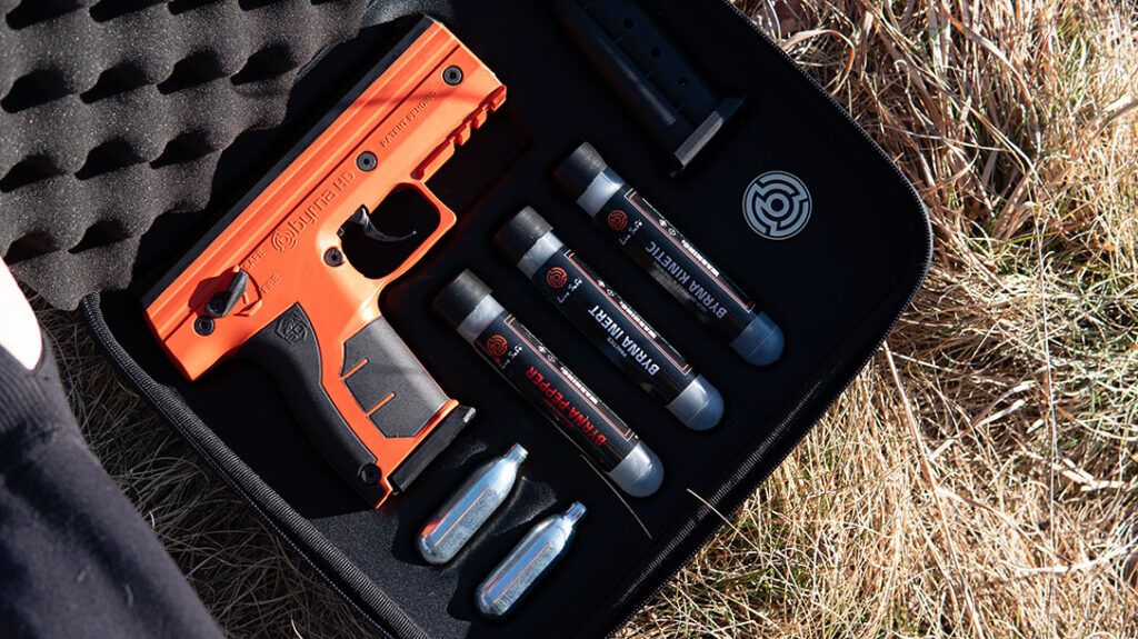 Byrna HD Launcher: Less Lethal Pepper Balls Comin’ in Hot