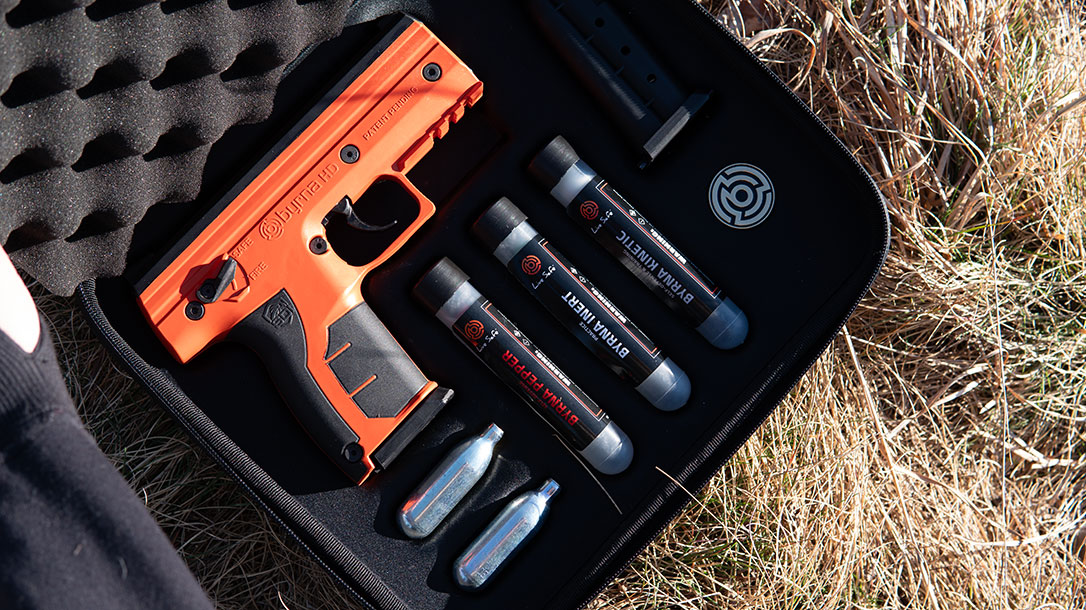 Byrna HD Launcher: Less Lethal Pepper Balls Comin’ in Hot