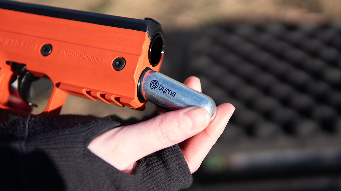 Byrna HD Launcher: Less Lethal Pepper Balls Comin’ in Hot