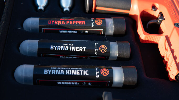 Byrna HD Launcher: Less Lethal Pepper Balls Comin’ in Hot