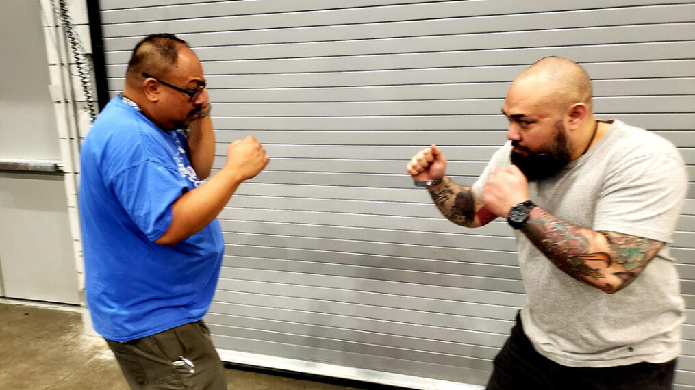 Best Offense Is Good Defense, Hand-to-Hand Blocking