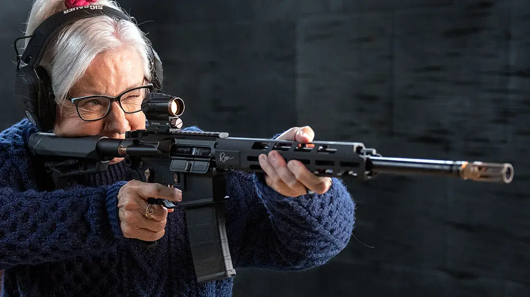 VIDEO: Lena Miculek's SIG M400 Rose is Finally Here!